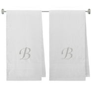 SKL Home Casual Monogram Bath Towel, "H", White - Walmart.com