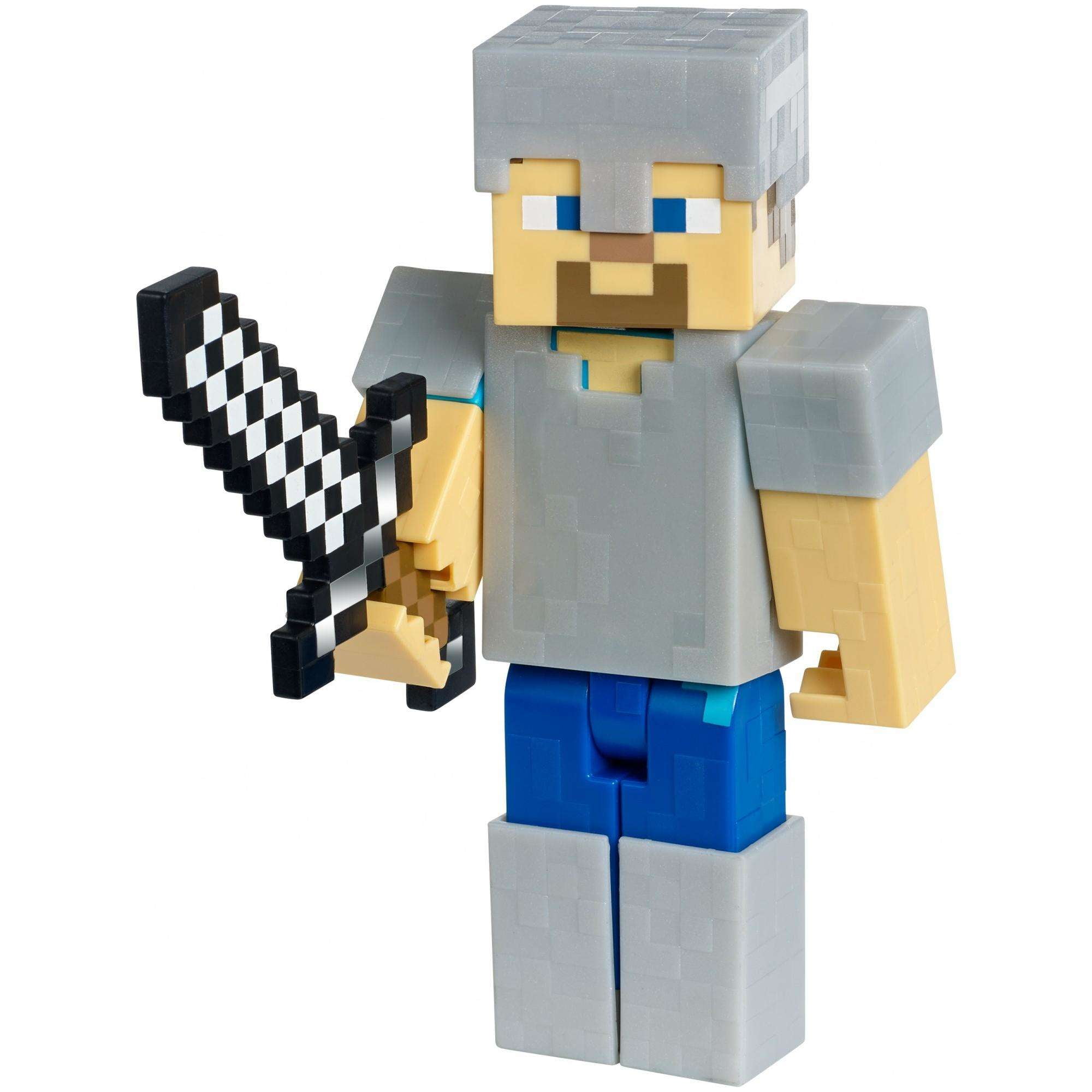 Minecraft Steve With Iron Armor