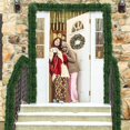 50Ft Christmas Garland, 2-Pack Artificial Pine Greenery Vines - Serves ...