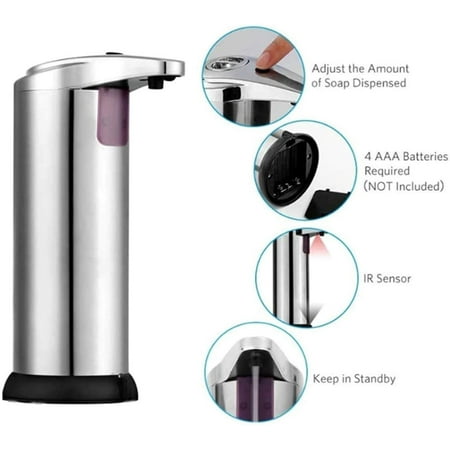 Automatic Gel Dispenser Hand Induction Touchless Gel dispenser IR ...