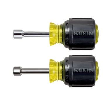 Klein Tools 32561 Stubby Multi-Bit Screwdriver/Nut Driver - Walmart.com