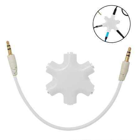 Multi Headphone Audio Splitter Connector Multi Headphone Splitter, 3 ...