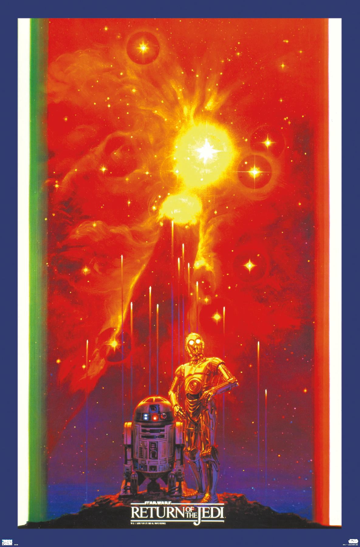 Return Of The Jedi Art Poster