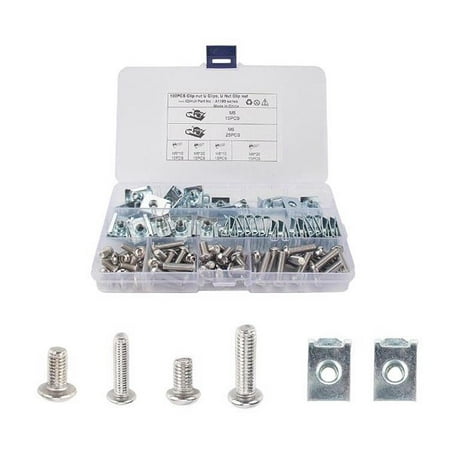 yingyy 100 Pieces/Set Motorbike Screw Nut Vehicle Mounted Maintenance ...