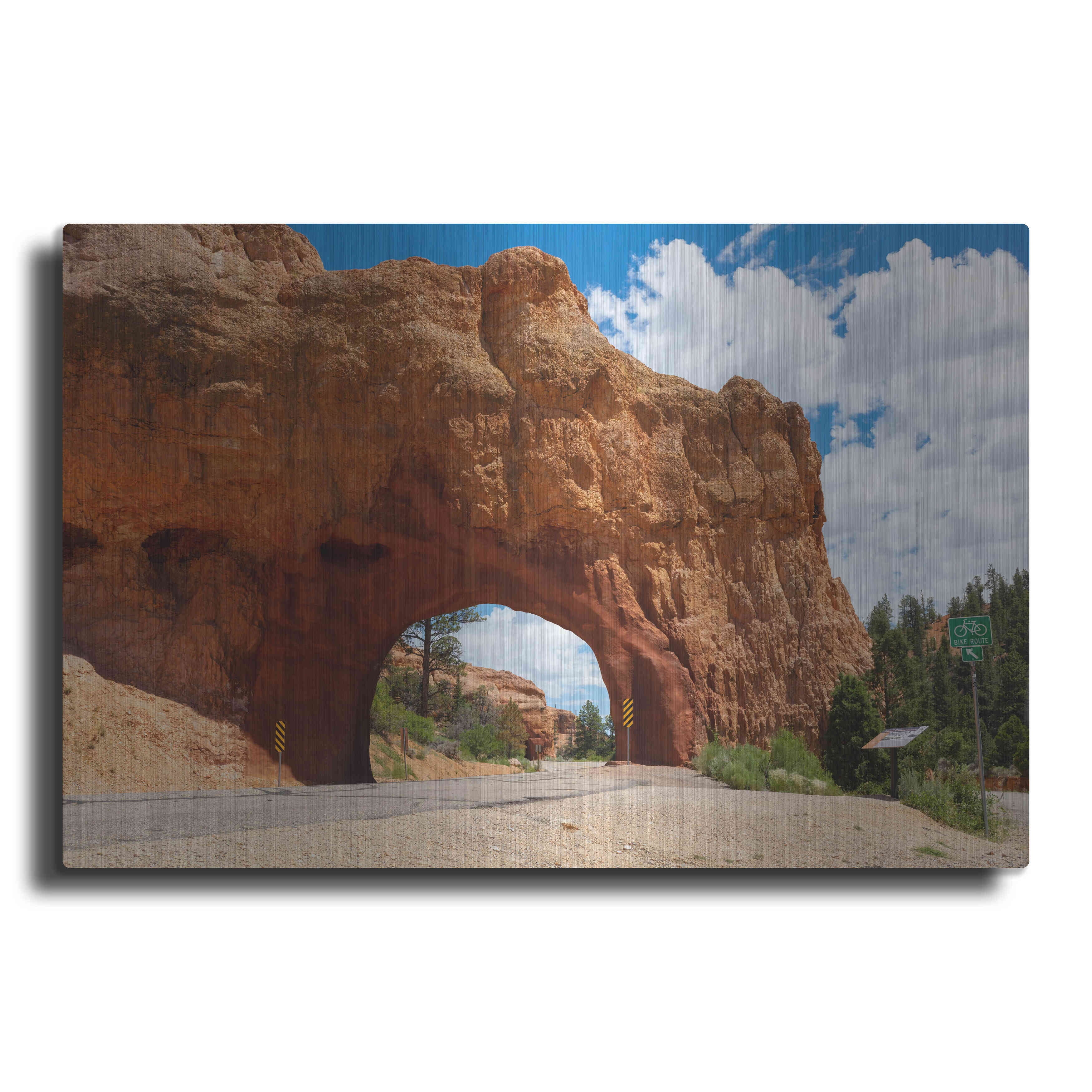 Luxe Metal Art 'Utah - Arch Tunnel' by Luxe Portfolio, Metal Wall Art ...