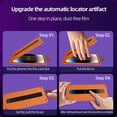 2 Packs HD Clear Screen Protector for iPhone 11 Pro Max with Automatic ...