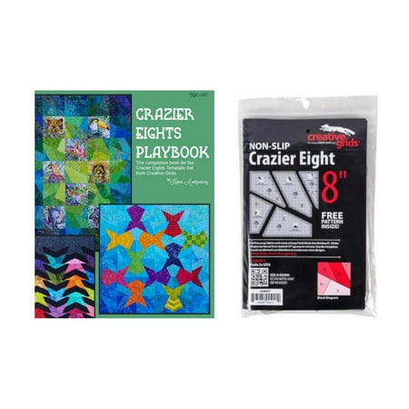 Creative Grid Crazier Eights Bundle Crazier Eights Quilting Ruler ...