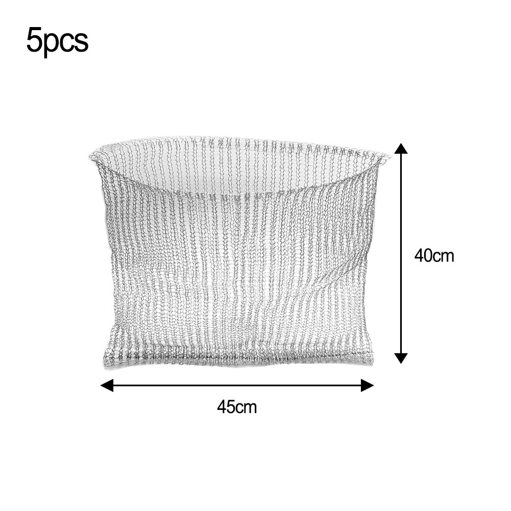 5 Pcs 5 Gallon Root Guard Gopher Proof Wire Basket Mole And Vole Mesh ...