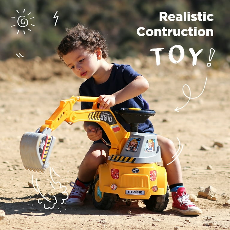 Excavator Ride On Toy