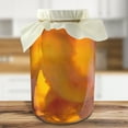 Cornucopia Large 1-Gal Glass Kombucha Jars with Cotton Covers & Screw ...