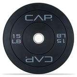 CAP Barbell Olympic Rubber Bumper Plates (Pairs/Singles by sizes ...