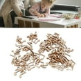 LHCER Music Notes Unfinished Wood,100Pcs Musical Note Wood Pieces ...