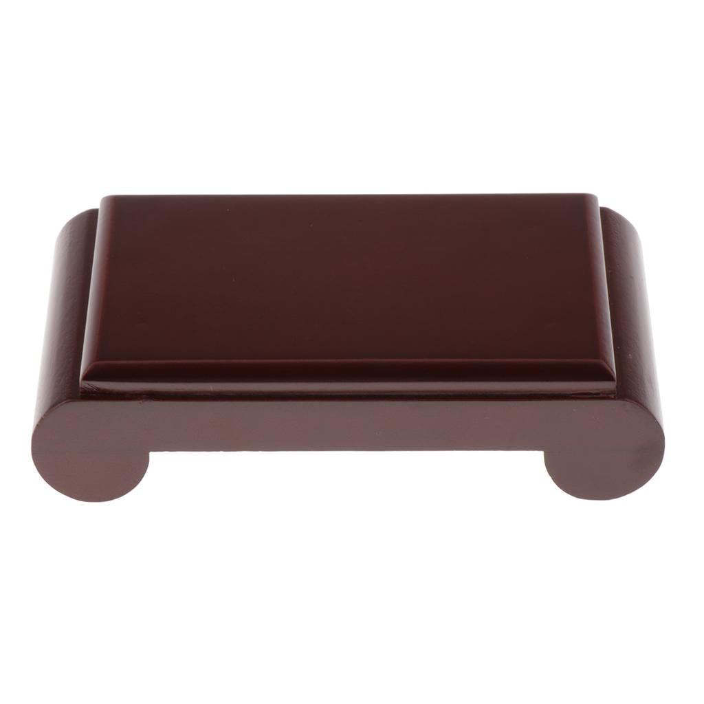 Wooden Square Base for Teapot Bonsai Pot Buddha Statue Tea Sets ...