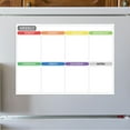 EDHITNR Magnetic Calendar for Fridge, Dry Erase Whiteboard Calendar ...