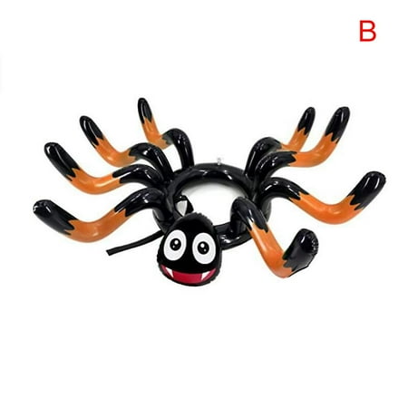 Inflatable Giant Spider Witch Hat Ring Toss Game Halloween Party Games ...