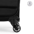 iFLY Softside Fibertech Lugagge, 24" Checked Luggage, Black - Walmart.com