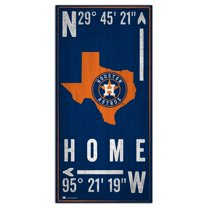 Houston Astros 12'' x 12'' Baseball Sign - Walmart.com