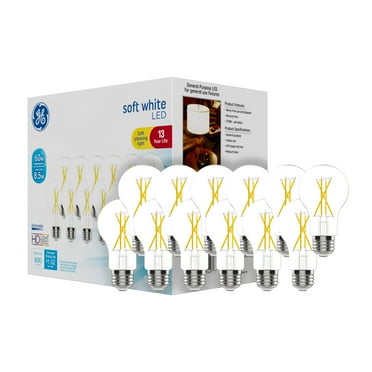 Sylvania LED Light Bulbs, 8.5W (60W Equivalent), Soft White, 24-count - Walmart.com