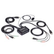 StarTech 4-Port USB VGA KVM Switch with DDM Fast Switching Technology and Cables - Walmart.com