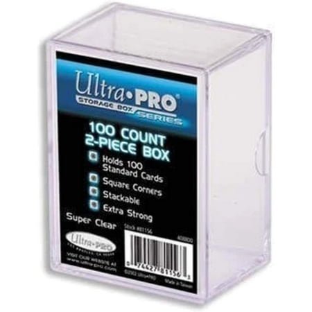 Click here for Ultra Pro **(5x) 2-Piece Box** Holds 100 Cards Eac... prices