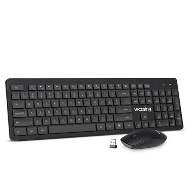 iHome by Lifeworks Technology IH-KM2000B Wireless Keyboard Mouse Bundle ...