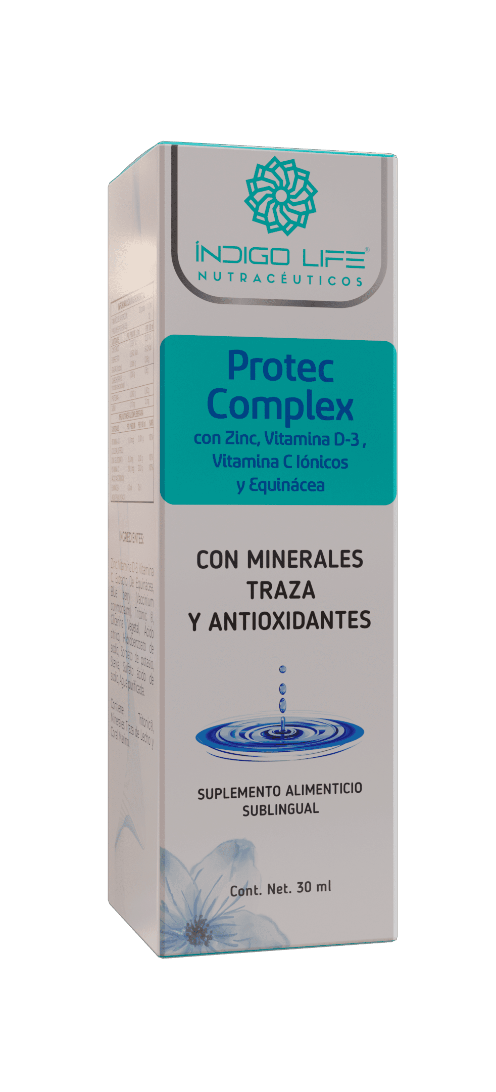 Protec Complex (Zinc, Vitamina D-3, Vitamina C y Echinacea) 30 ml ...