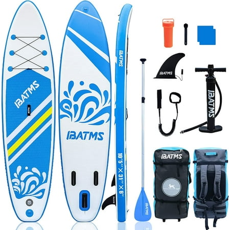 SINDA Paddle Board 10'6" x32'' x 6'' Ultra-Light SUP Inflatable Stand up Paddle Board ISUP ...