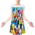 Goofy apron designed with pockets and waterproof features, adjustable ...