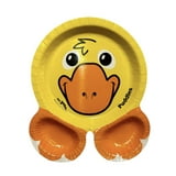 Hefty Zoo Pal Plates, 15 Count, Sectioned, Disposable, Grease Resistant ...
