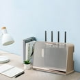 Wall Mounted Wireless WiFi Router Shelf Storage Box, ABS Plastic Cable ...