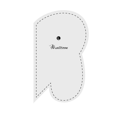 Patchwork Ruler Heart Shape with Dotted Line Transparent for Sewing ...