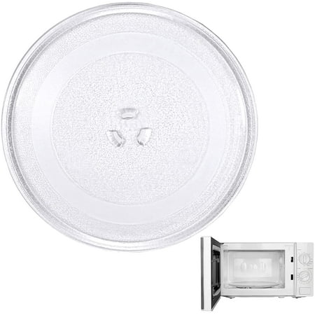 SHARKDOOK Universal Microwave Round Glass Turntable - 25.5cm, 3 Fixings ...