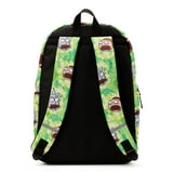 Rick & Morty Unisex Print 17" Laptop Backpack, Green - Walmart.com