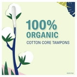 Tampax Pure Tampons Regular Absorbency, Unscented, 48 Count - Walmart.com