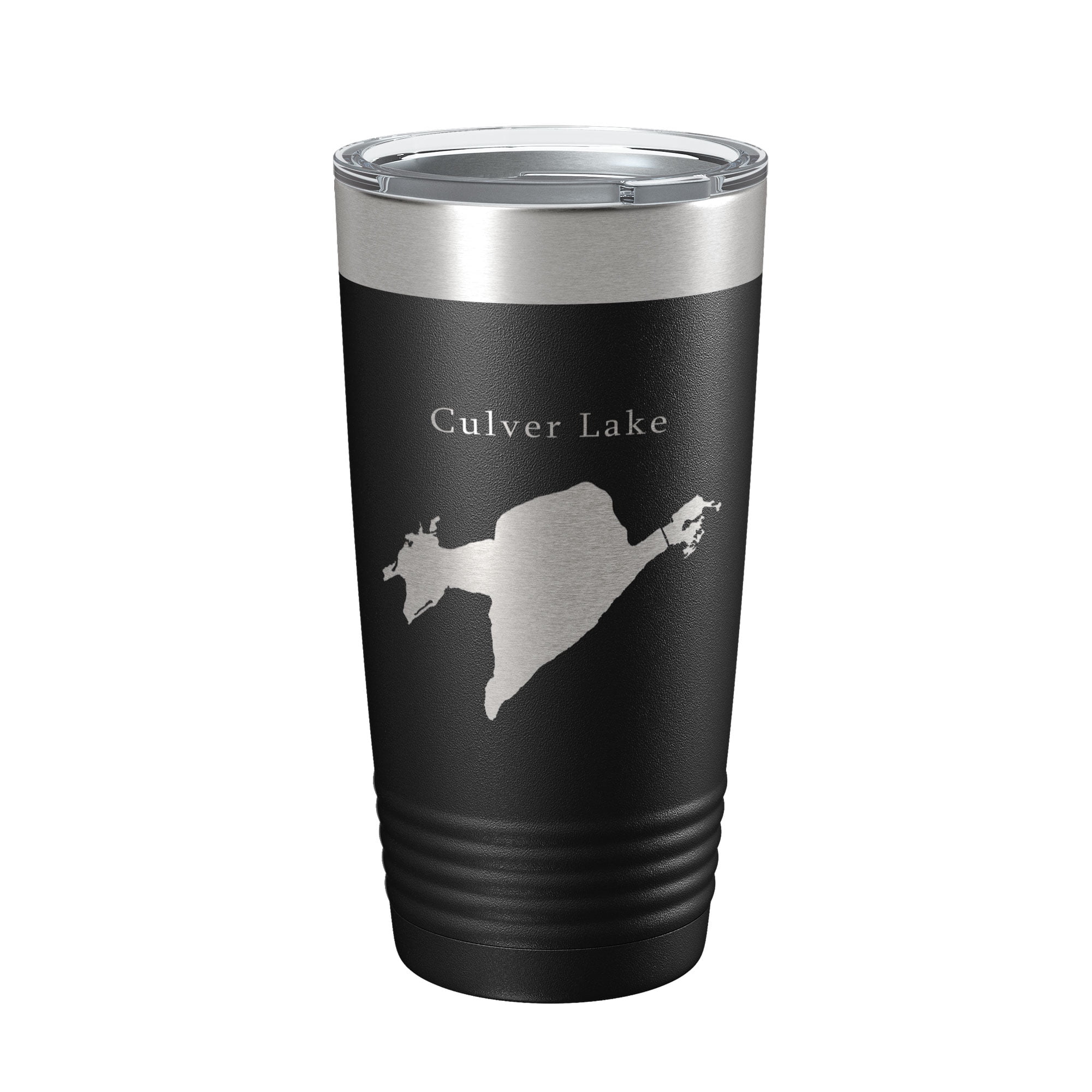 Culver Lake Map Tumbler Travel Mug Insulated Laser Engraved Coffee Cup ...