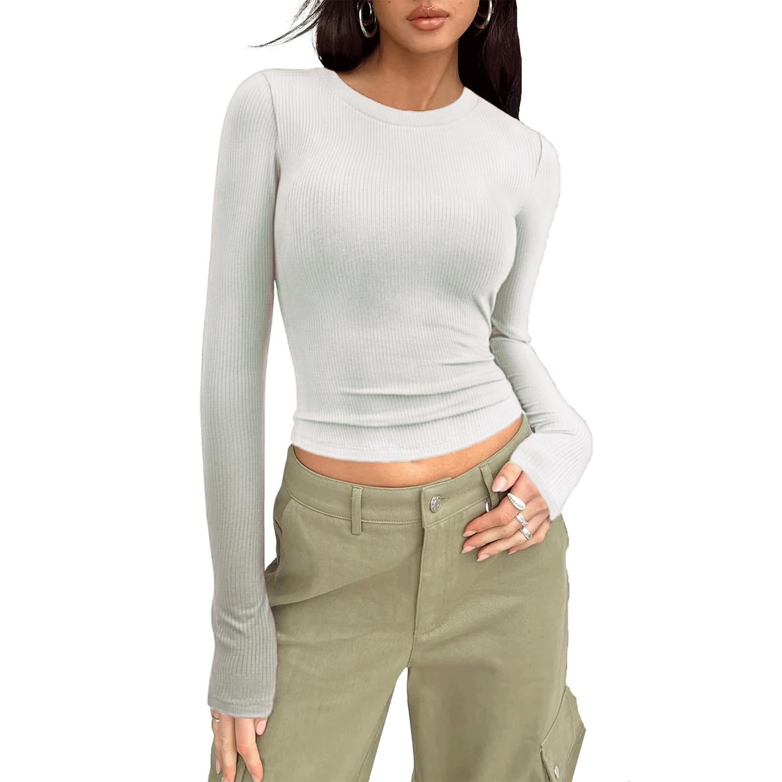 Click here for Aherbiu Going Out Top For Women Long Sleeve Shirts... prices