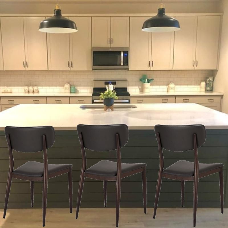 Click here for Take Me Home Furniture Sammy Pu Faux Leather Dinin... prices