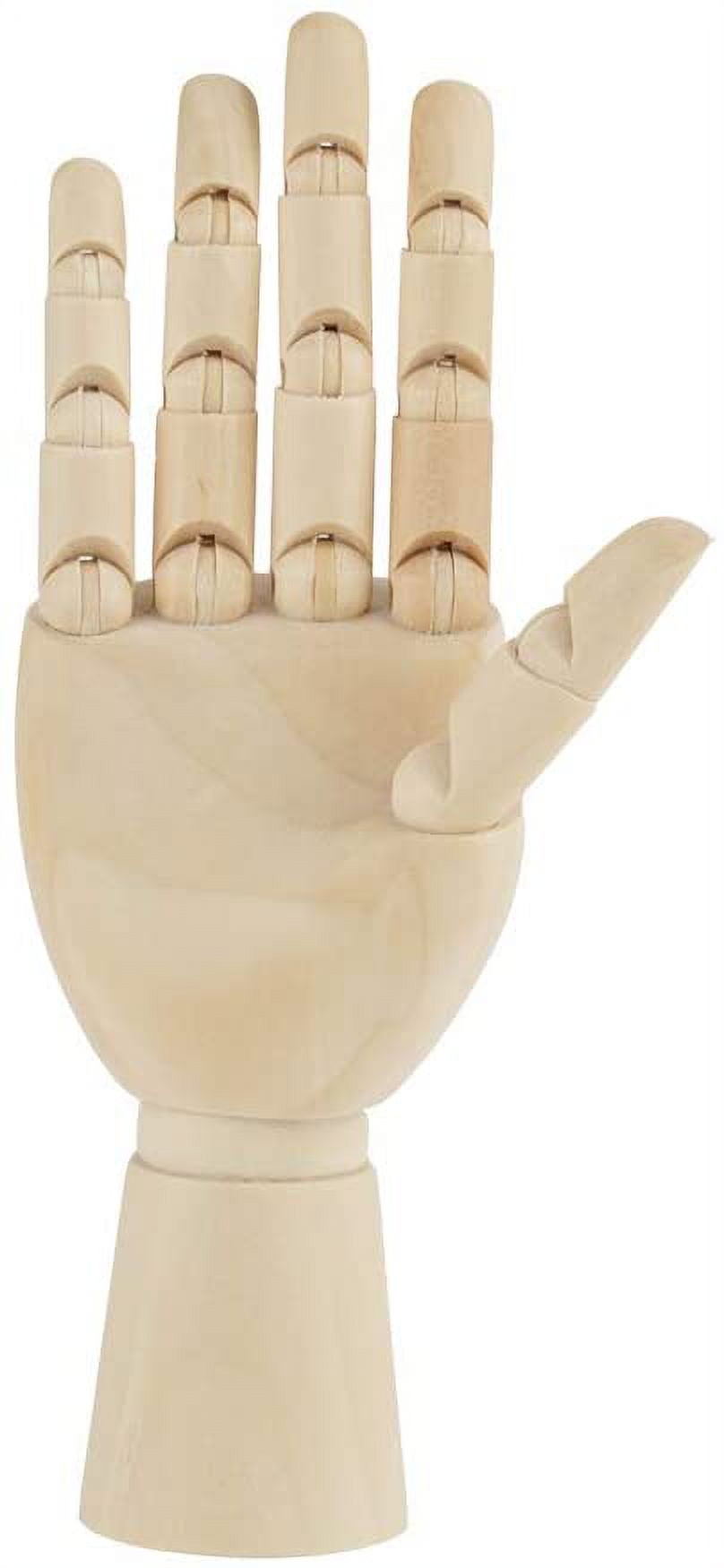 Modelo de mano de madera Escultura de mano Maniquí de madera Mujer ...