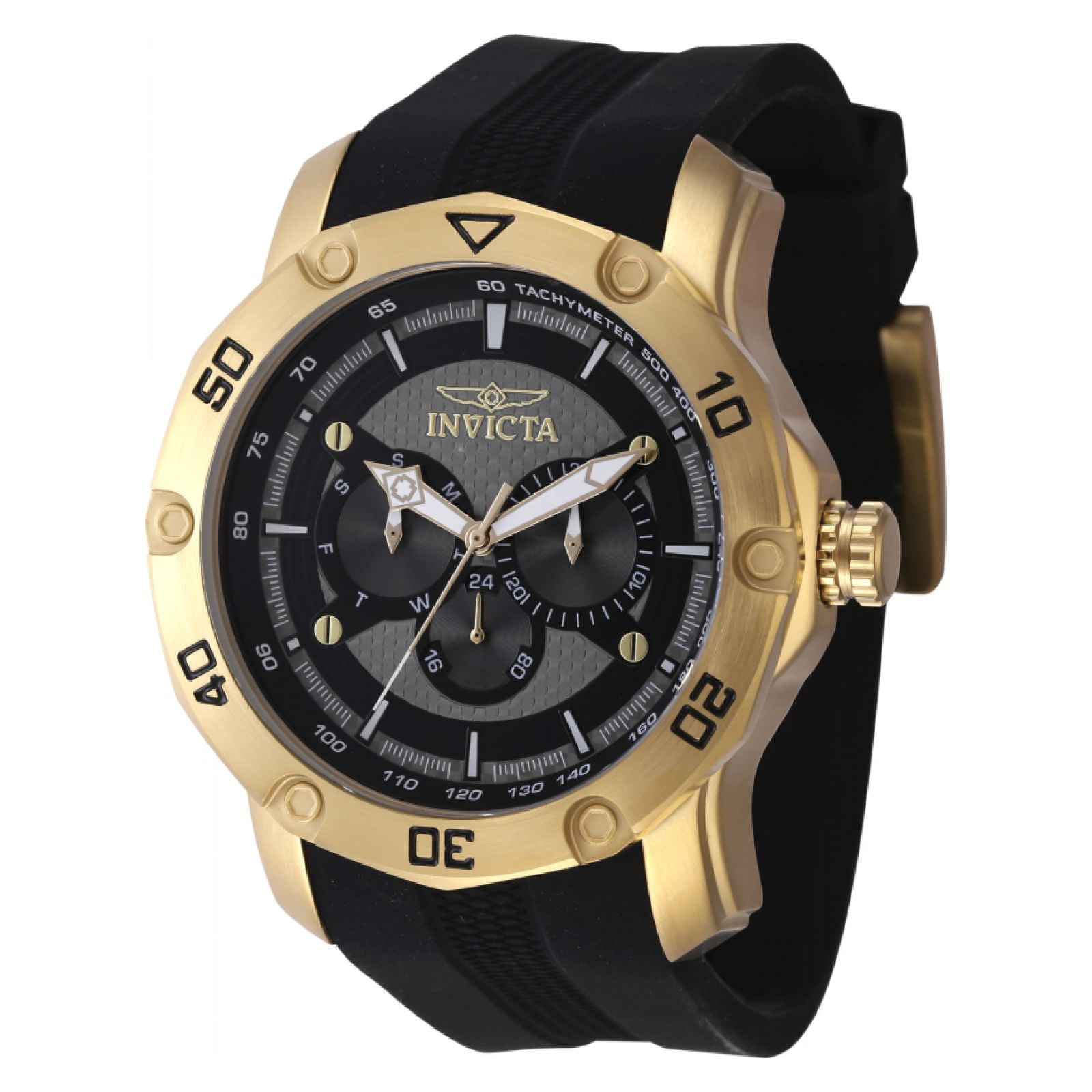 INVICTA Pro Diver Men 50mm Stainless Steel Gold Black+Grey | Walmart en ...