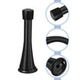 4Pack Spring Door Stopper, 3" Flexible Door Stop with Rubber Bumper ...
