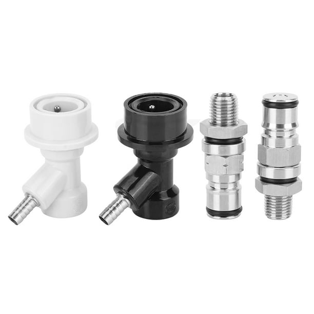 Beer Keg Ball Lock Post,1/4in Homebrew Keg Ball Ball Lock Connector Set ...