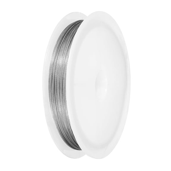 CousinDIY Cord Basics 7-Strand Beading Wire .45mmx40'-Silver - Walmart.com