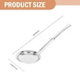 Super Fine Metal Oil Filter Spoon Strainer Colander Ladle for Yogurt ...