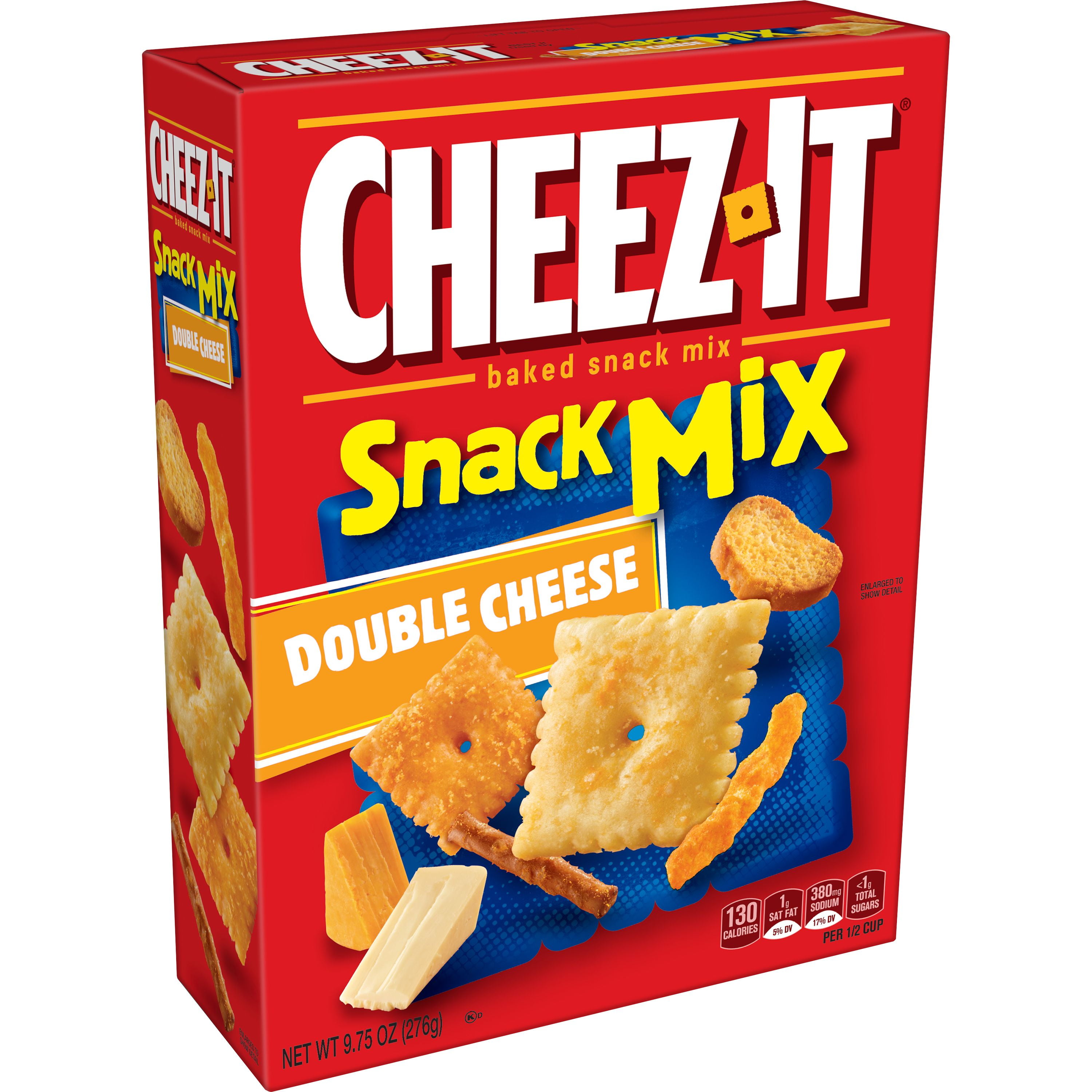 Cheez-It, Baked Snack Mix, Double Cheese, 9.75 Oz - Walmart.com ... Cheez-It, Baked Snack Mix, Double Cheese, 9.75 Oz - Walmart.com ...