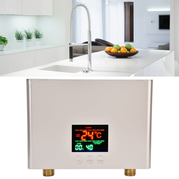 Electric Water Heater, Touch Panel US Plug 110V 3000W Power IPX4 ...