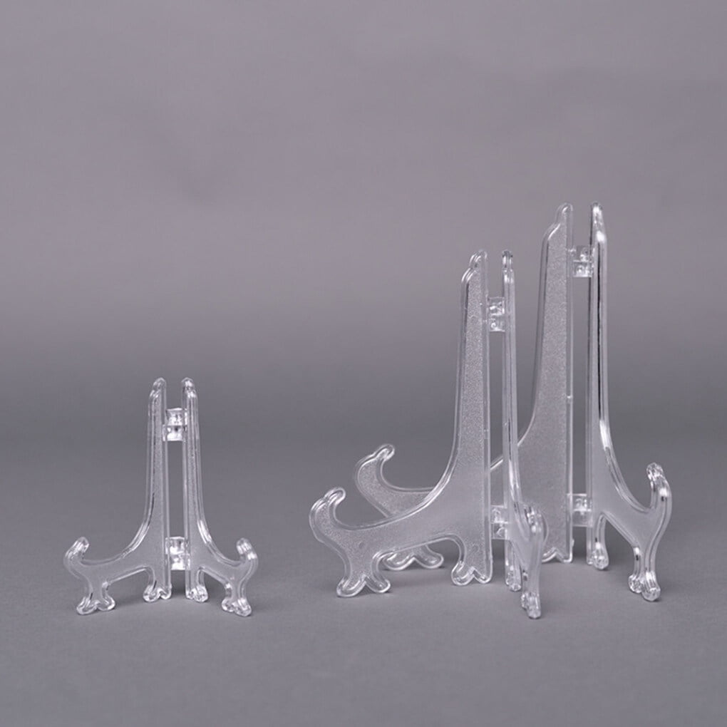 Click here for Maskred 10pcs Clear Plastic Easels Plate Holders D... prices