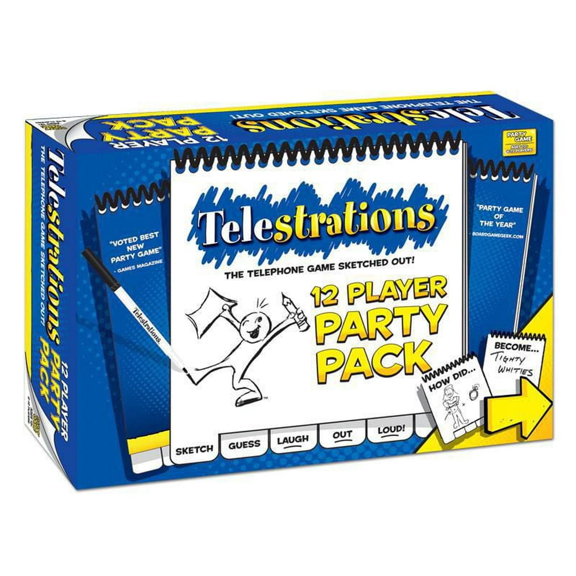 Click here for Usaopoly Telestrations 12 Player: The Party Pack prices