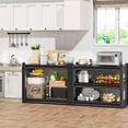 Heavy-Duty Adjustable Floor-to-Ceiling Kitchen Storage Cabinet with ...