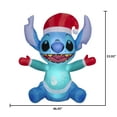 Airblown Inflatables Yard Decoration Stitch in Sweater Disney, 4.5 ft ...