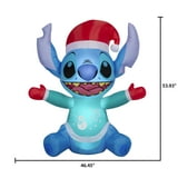 Airblown Inflatables Yard Decoration Stitch in Sweater Disney, 4.5 ft ...